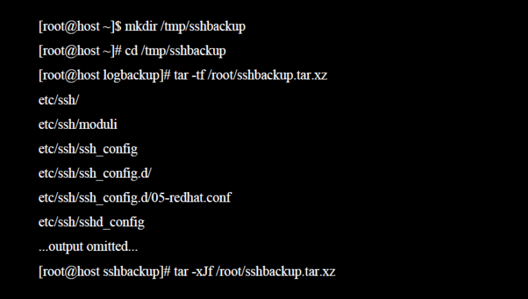 tar command in Linux - NixTree